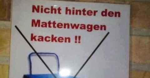 17 kuriose Schilder, bei denen man sich fragt: "Was ist da passiert ...
